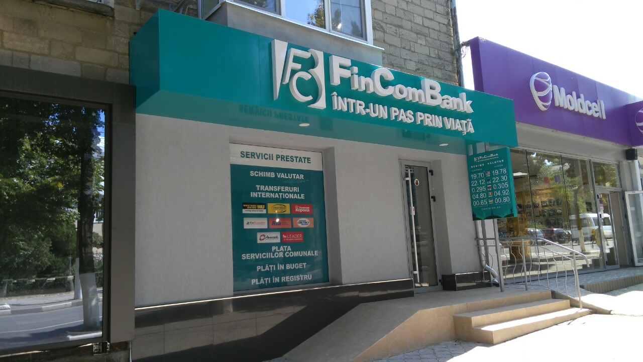 BNM a sancționat FinComBank cu o amendă în valoare de 362 mii lei – Banca mea